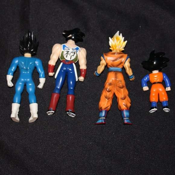 dragon ball Z | Toys | Dragon Ball Z Action Figure Bundle 4 Goku ...